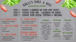 Deli | Nucci's Bake-A-Deli